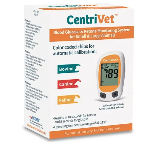 Анализатор CentriVet GK для определения глюкозы и кетонов крупного ...