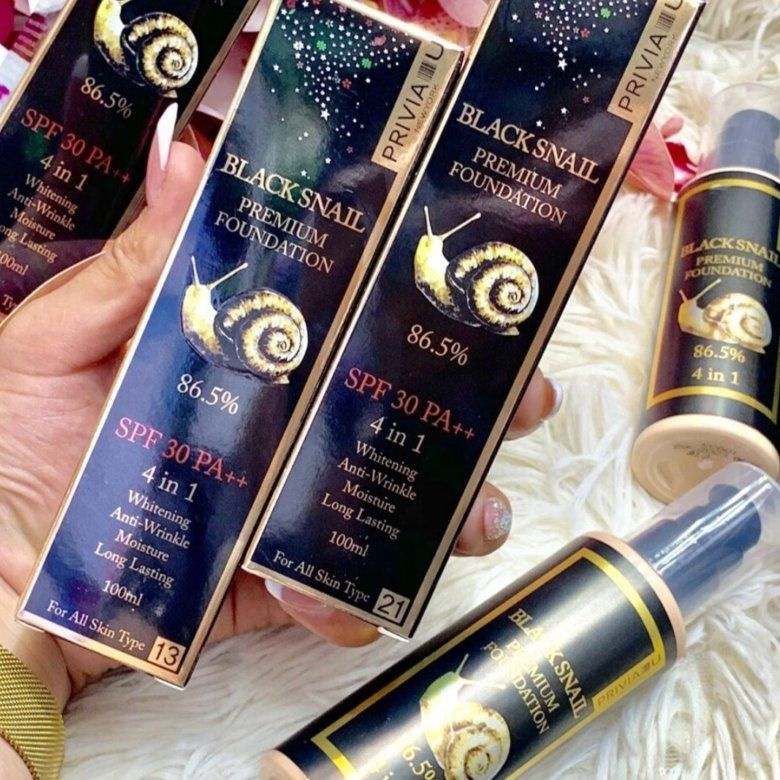 Тональный крем Black Snail Premium Foundation тон 13 - купить с ...