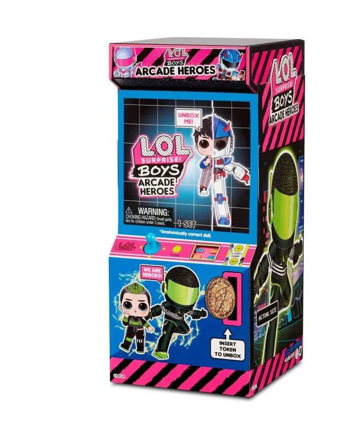 Кукла LOL Surprise Boys Arcade Heroes Fun Boy - купить с доставкой по выгодным ценам в интернет ...
