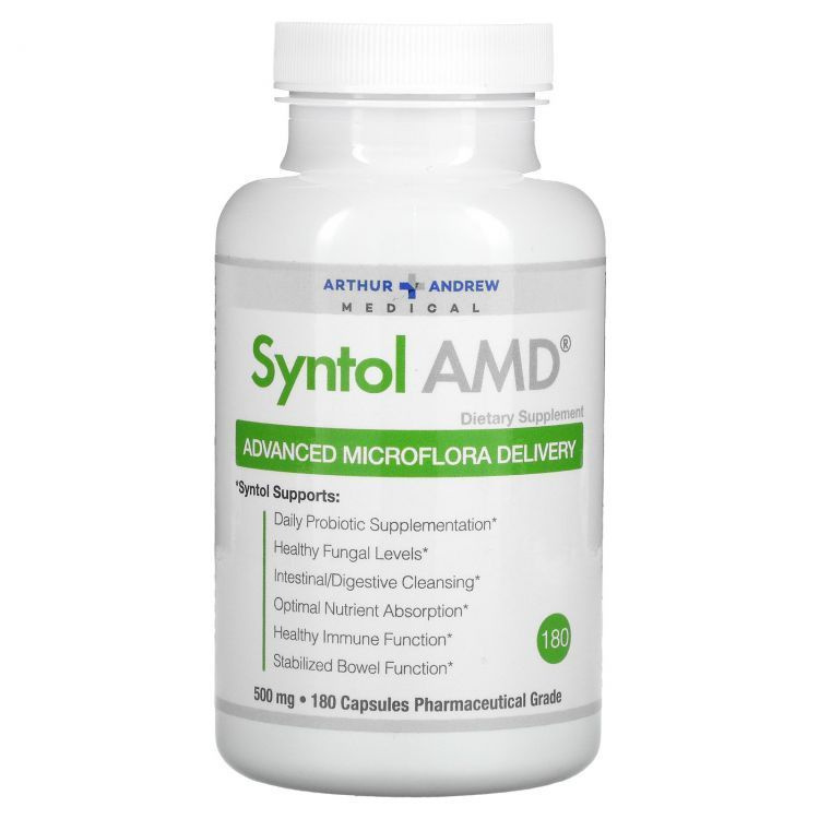 Syntol AMD, добавка-синбиотик для улучшения микрофлоры, 90 капсул ...