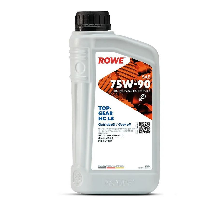 Масло трансмиссионное ROWE HIGHTEC TOPGEAR SAE 75W-90 купить c доставкой на OZON по низкой цене ...