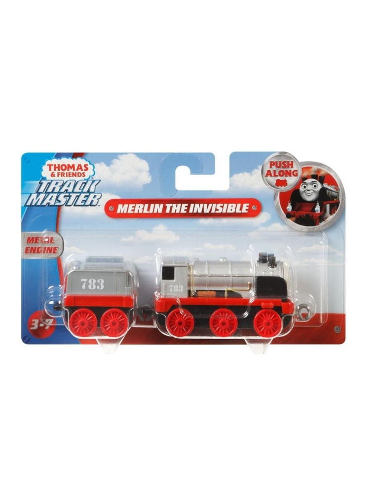 FXX26 Паровозик Thomas & Friends металлический с вагоном герои ...