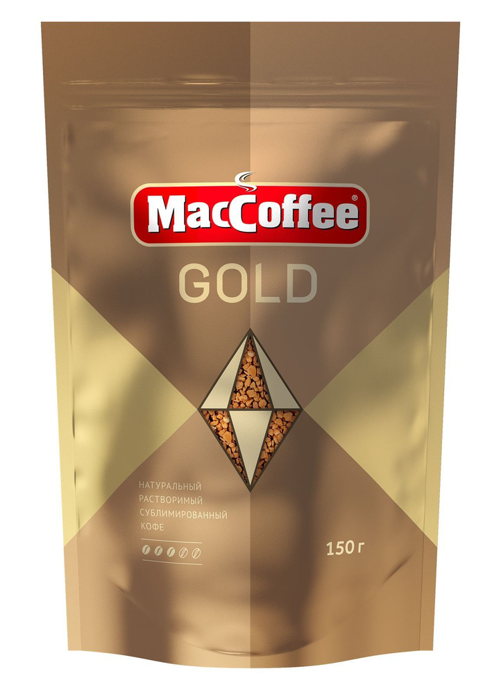 Кофе растворимый MacCoffee Gold, 150г - купить с доставкой по выгодным ...