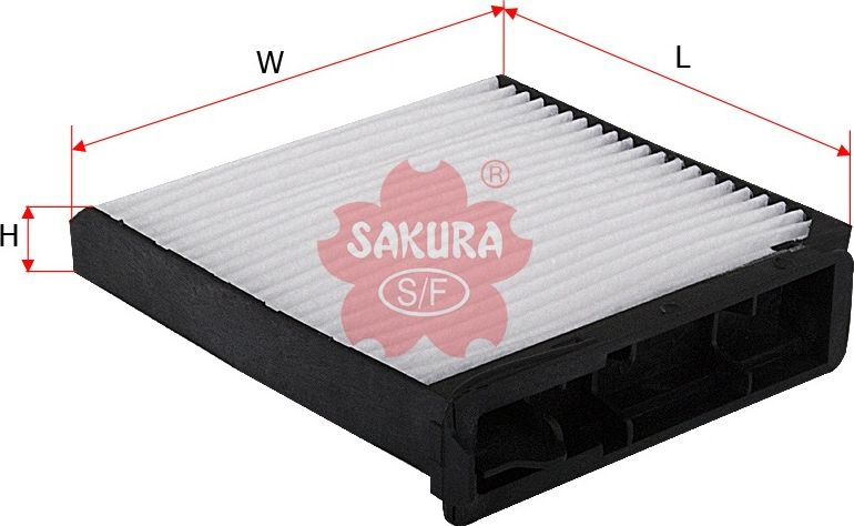 Фильтр салонный Sakura SAKURA_CA1806 - купить по выгодным ценам в интернет-магазине OZON ...