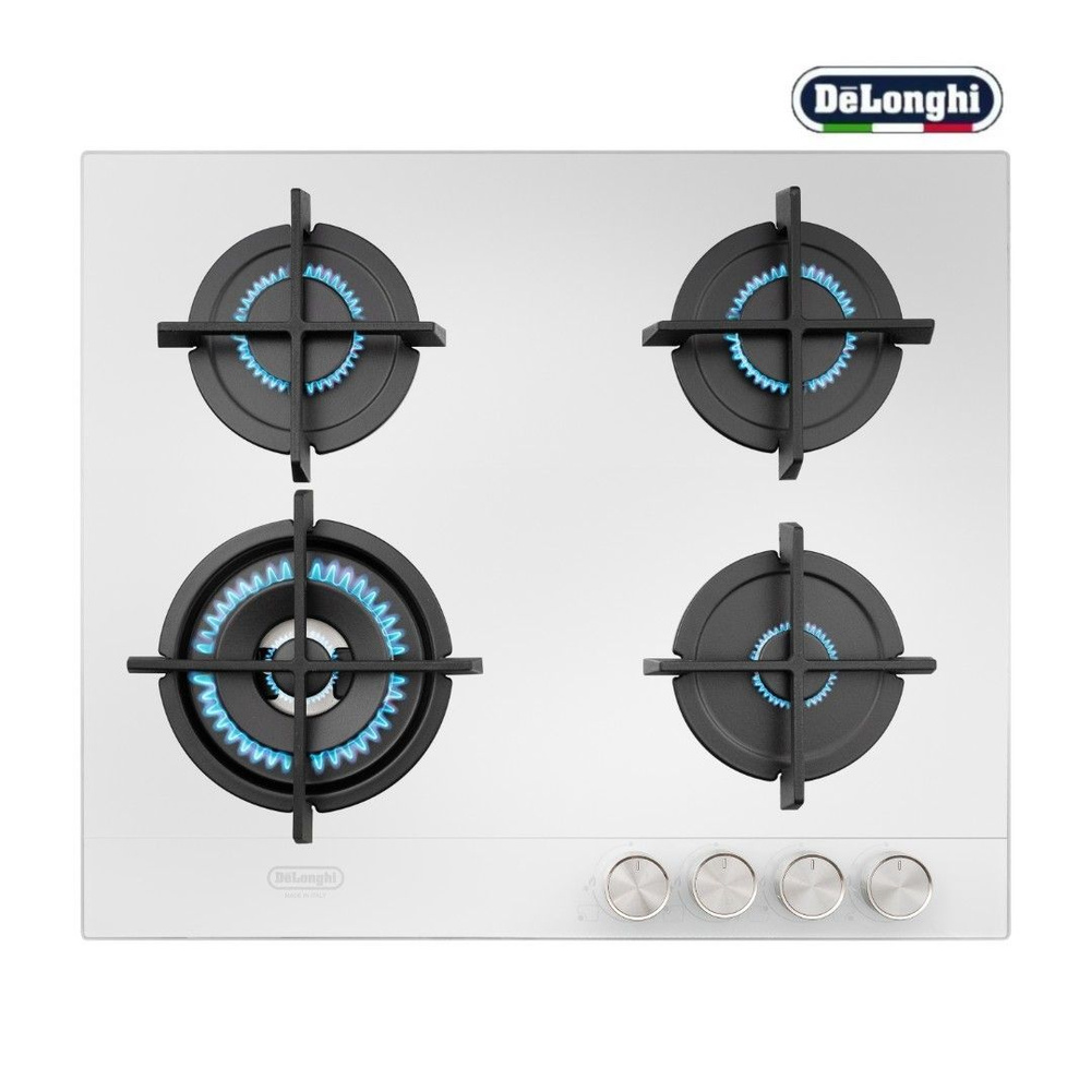 Газовая варочная панель DeLonghi, NSL 460 B RUS, 60 см, Варочная панель ...