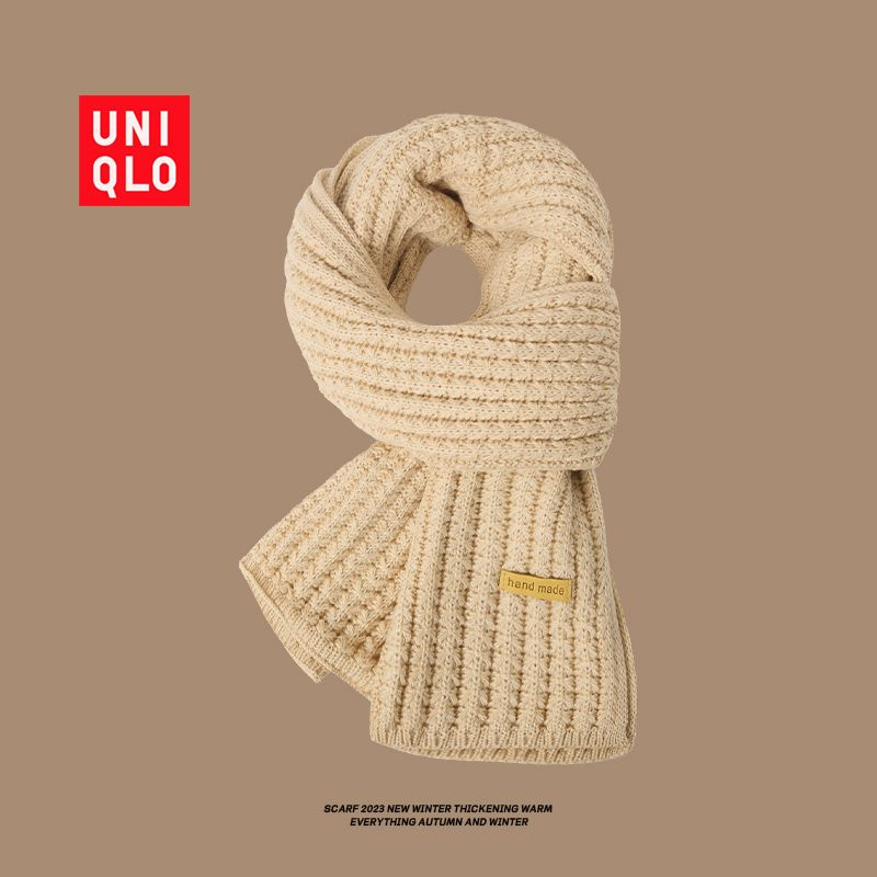 Шарф Uniqlo Knit Scarf - купить с доставкой по выгодным ценам в ...