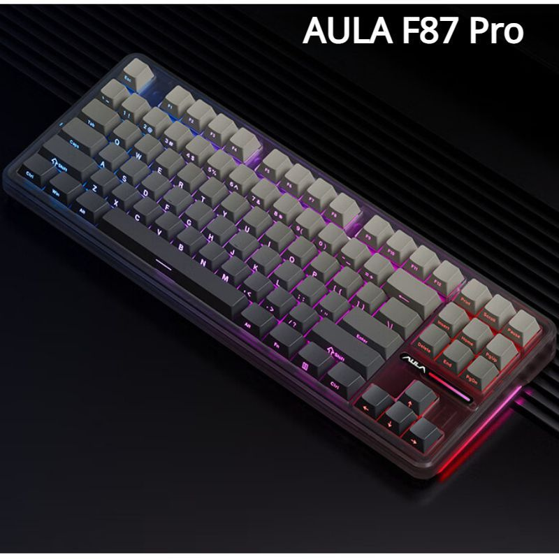 AULA Игровая клавиатура беспроводная Aula F87 Pro Механическая ...