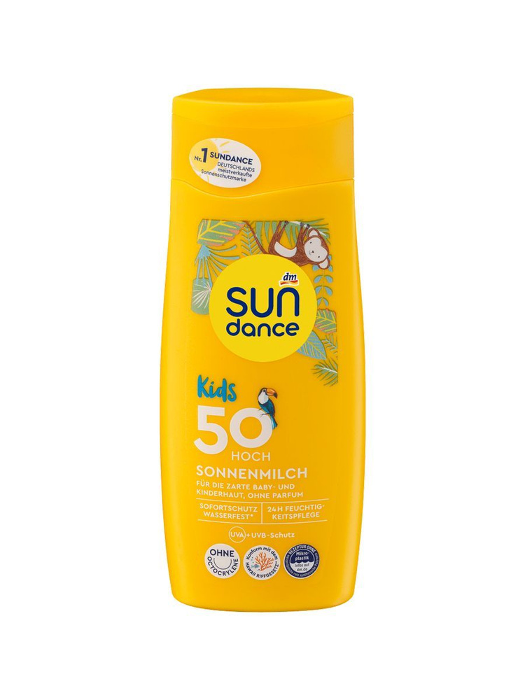 Средство солнцезащитное SUNDANCE Sonnenmilch Kids LSF 50 - купить с ...