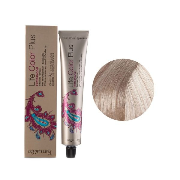 Farmavita Стойкая крем-краска Life Color Plus, 12.81 мерцающий ...