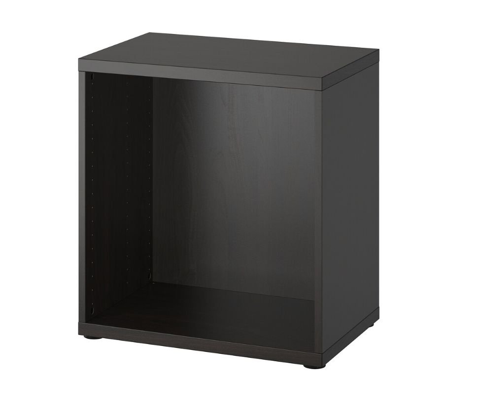 Каркас - IKEA BESTA/БЕСТО ИКЕА, 60x40x64 см, черно-коричневый купить c ...