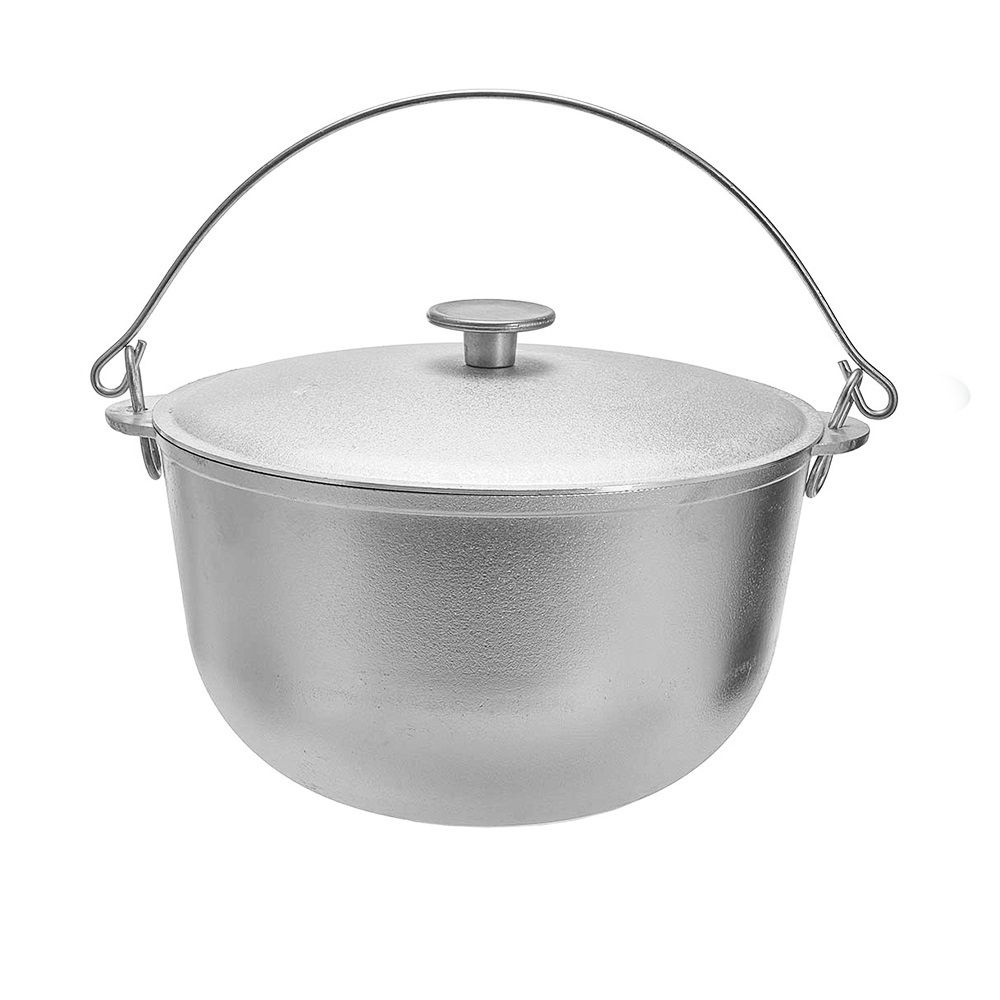 Казан походный Гардарика 6л / с крышкой и дужкой / алюминий - купить по ...