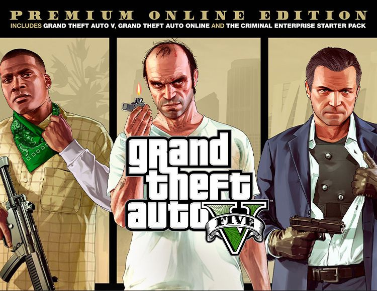 Grand Theft Auto V: Premium Online Edition (Rockstar Games Launcher ...