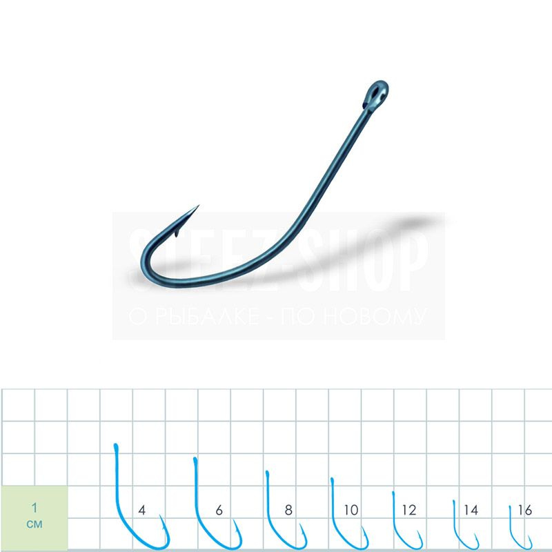 Крючки Gurza Akitakitsune Ring BL - купить с доставкой по выгодным ...