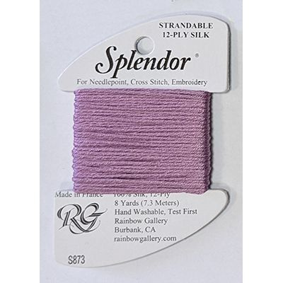 Мулине Rainbow Gallery "Splendor" (цвет: S873 - LITE VIOLET, 7м.; 100% ...