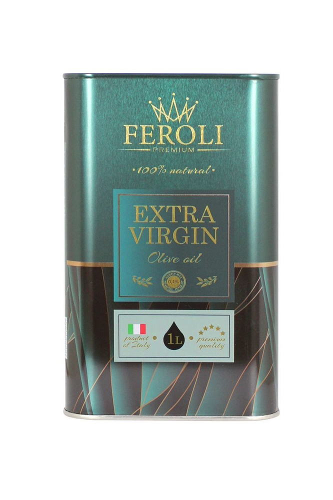 Натуральное оливковое масло Feroli Extra Virgin 1л - купить с доставкой ...