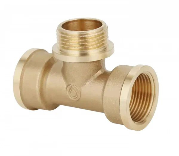 Тройник 1/2вн x1/2нр x 1/2вн латунный VIEIR (1шт), т07 - купить по выгодной цене в интернет ...