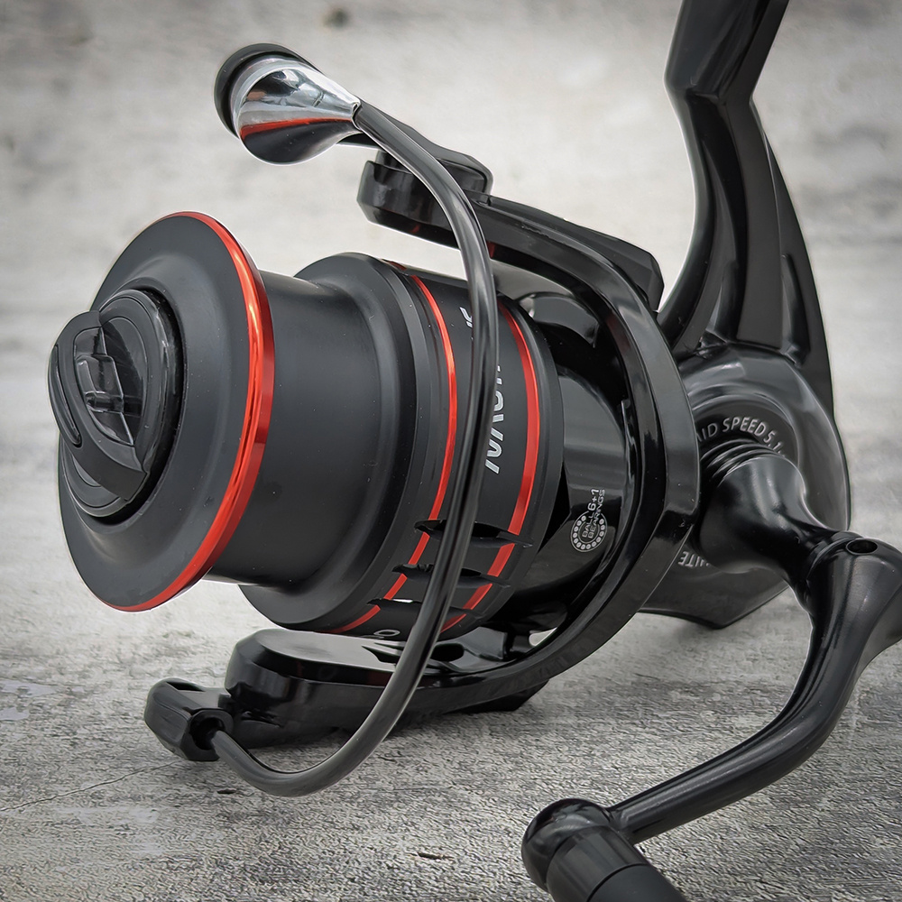 Катушка Nautilus Fire FD Spinning Reel 2024, Безынерционная, 3000, Передний фрикцион купить c ...