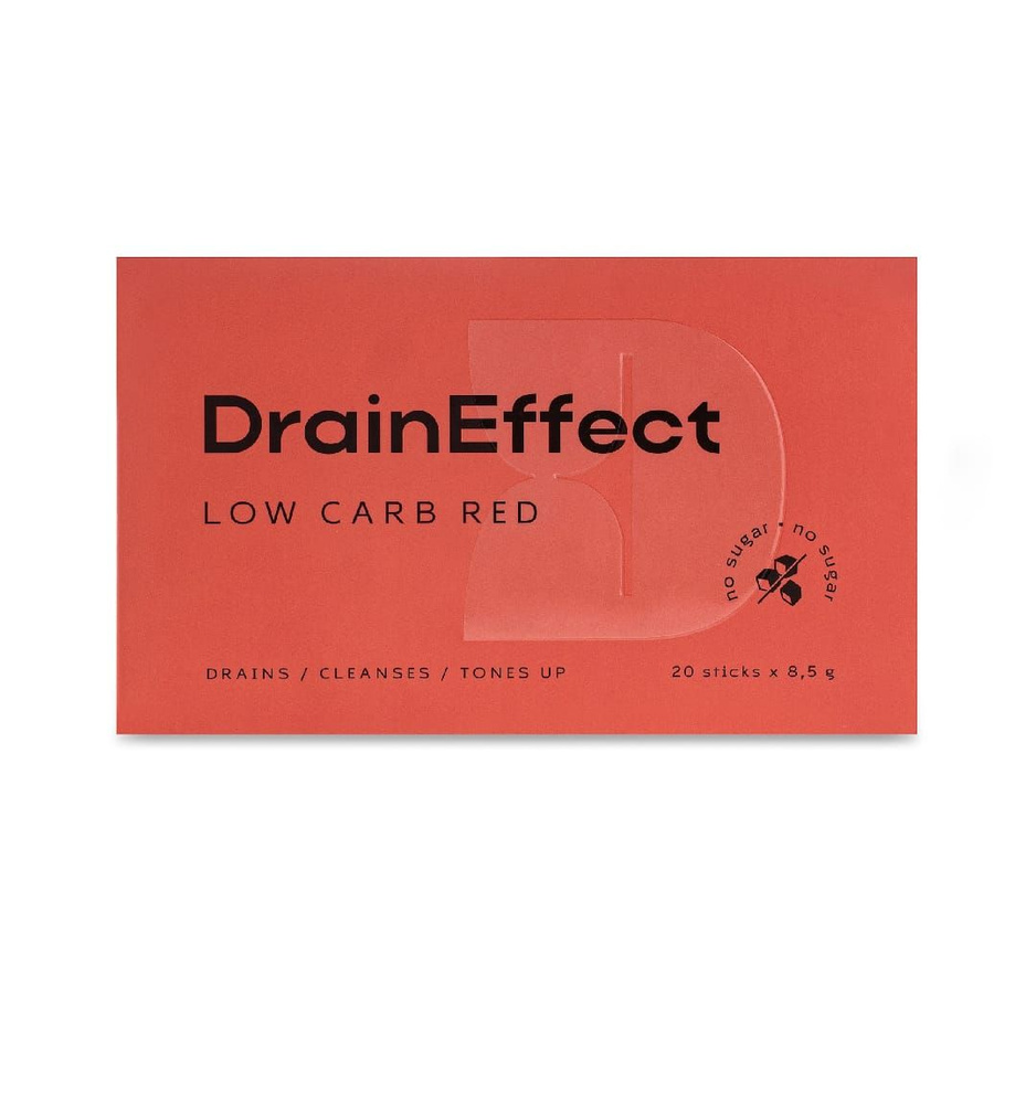Дренирующий напиток , коктейль Драйн эффект DrainEffect RED Low Carb ...