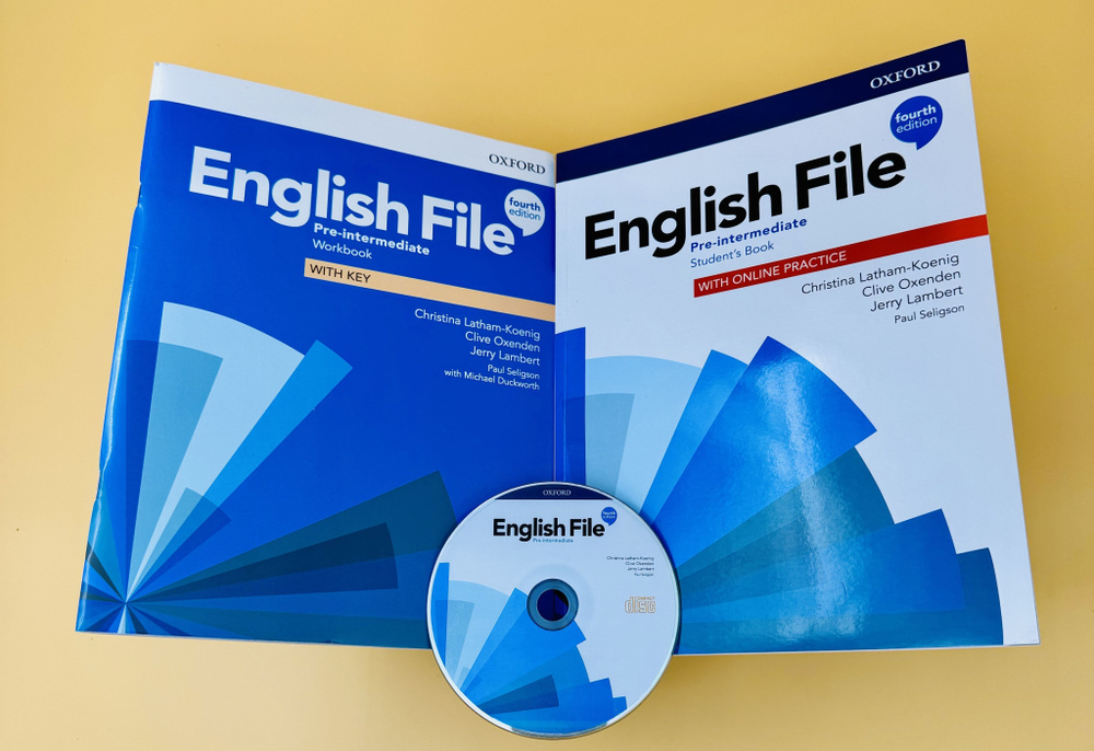 English File Pre Intermediate 4Th Edition купить на OZON по низкой цене в Казахстане, Алматы ...