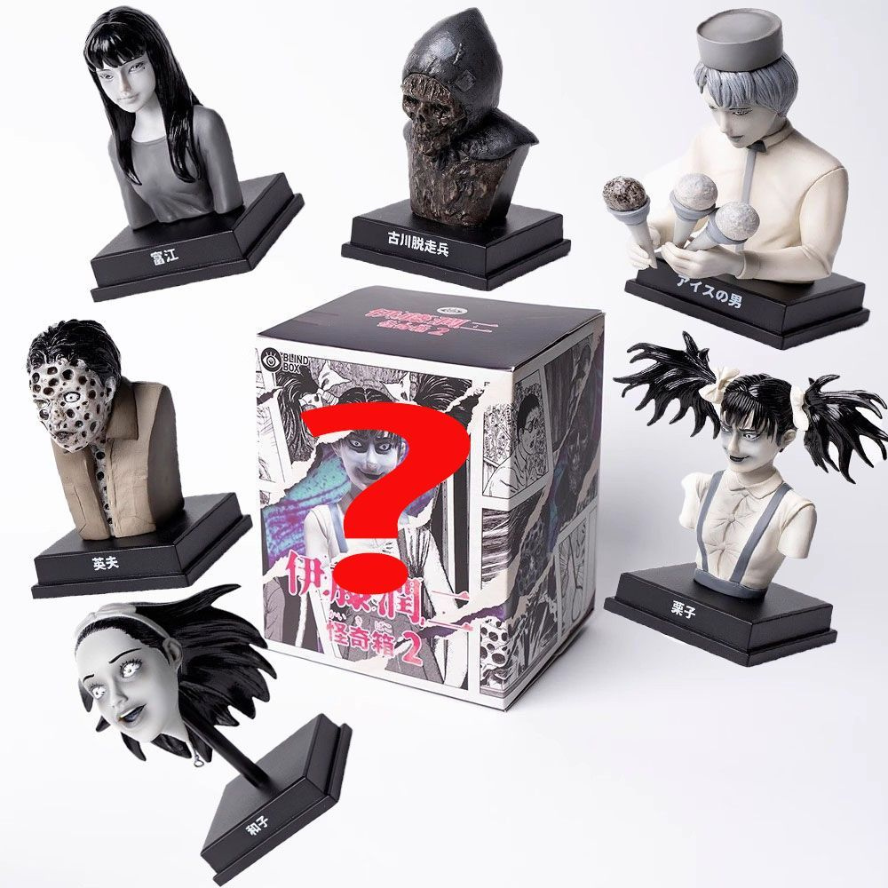 Подлинная коробка Junji Ito Oddity Box 2nd Blind Box Kawakami Tomie/Один случайный купить на ...