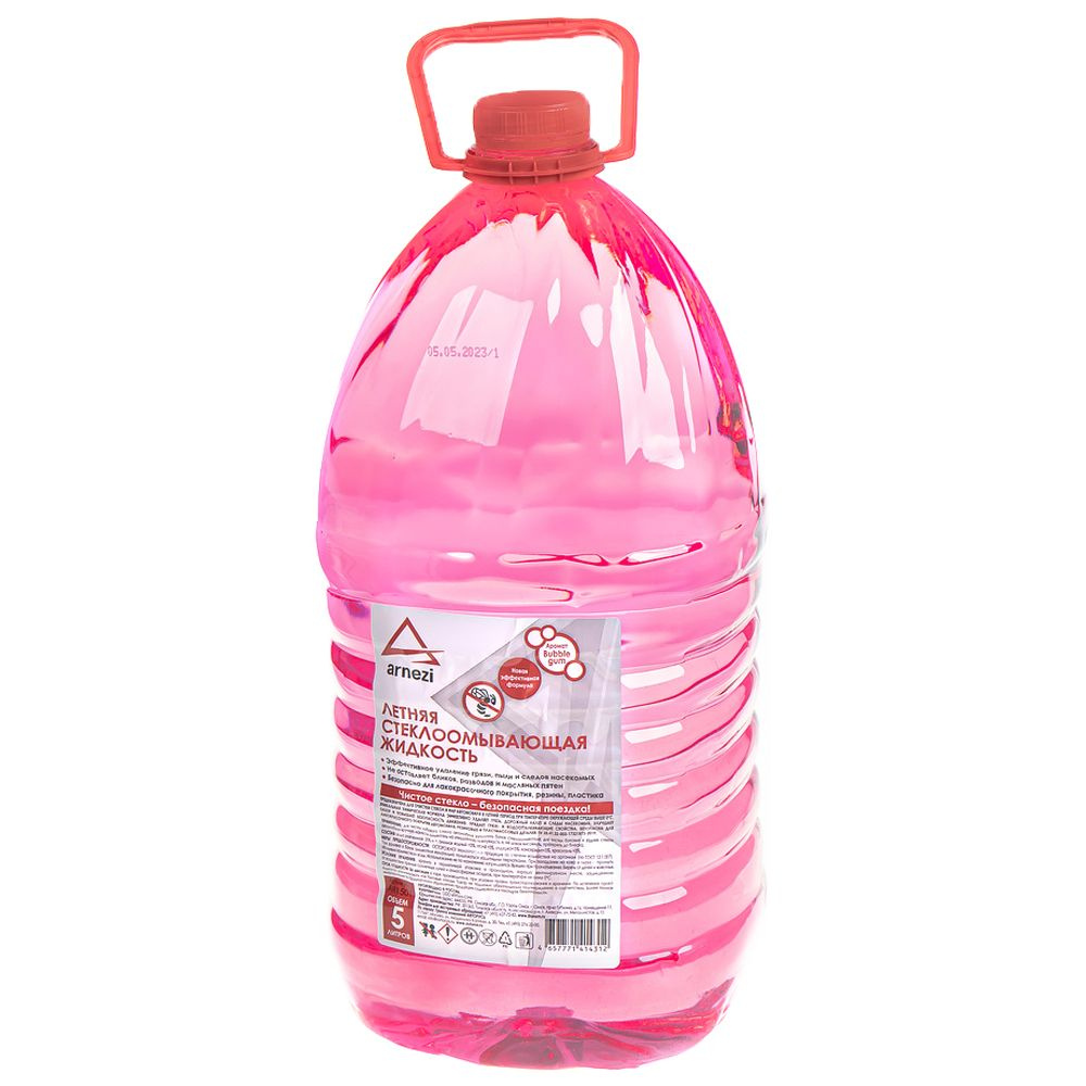 Летняя Стеклоомывающая жидкость ARNEZI. 5л/ Бабл Гам - купить с ...