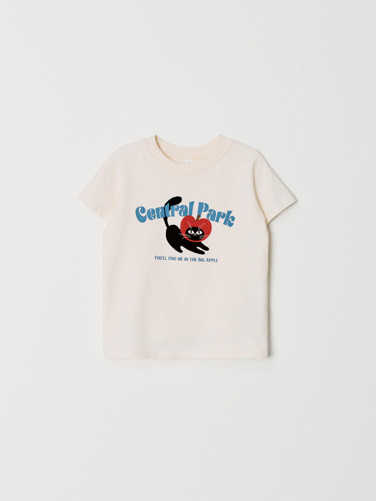 Футболка Девочки SELA ванильный, размер 110 Повседневный Узбекистан купить c доставкой на OZON ...