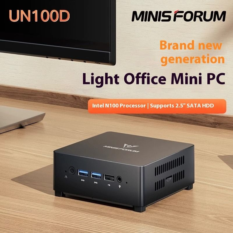 MINISFORUM Мини-ПК (Intel Alder Lake N100, RAM 8 ГБ, Intel HD Graphics ...