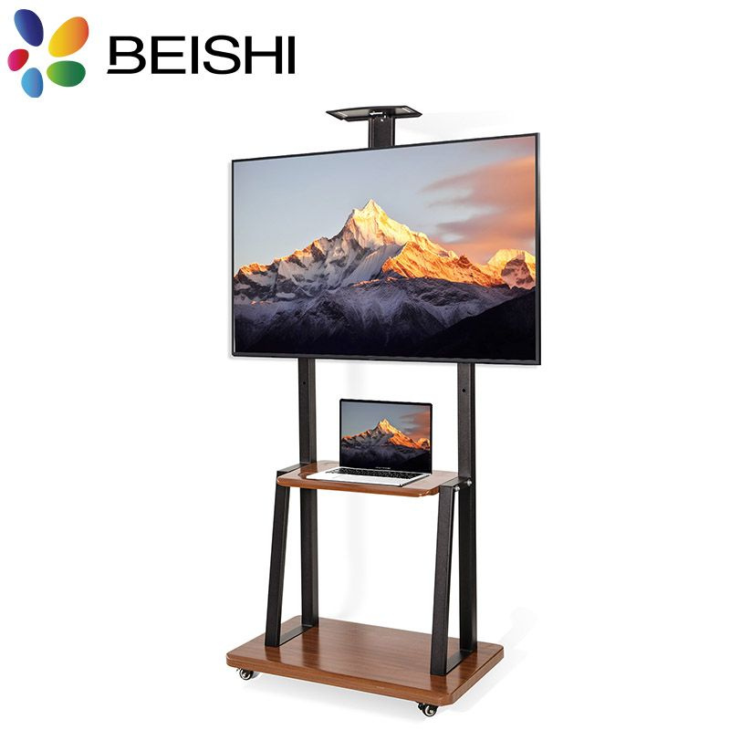 BEISHI стойка для телевизора напольная с кронштейном 32-85 дюймов ...