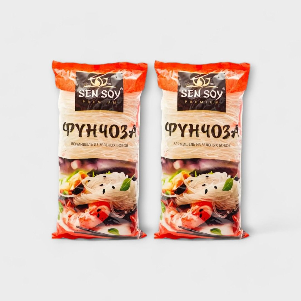 Вермишель Sen Soy Фунчоза, 200г х 2шт - купить с доставкой по выгодным ценам в интернет-магазине ...