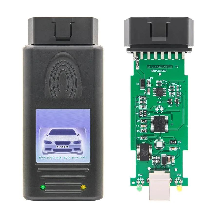 Автосканер для BMW Scanner 1.4.0 OBD2 E38, E39, E46, E53, E83, E85 Диагностический адаптер БМВ ...