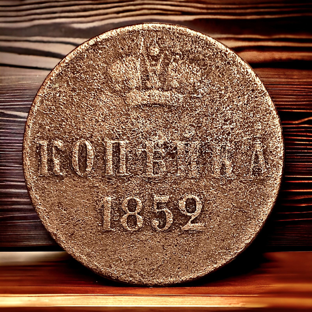 Монета Российской Империи Копейка 1852 года. Николай I - купить в ...