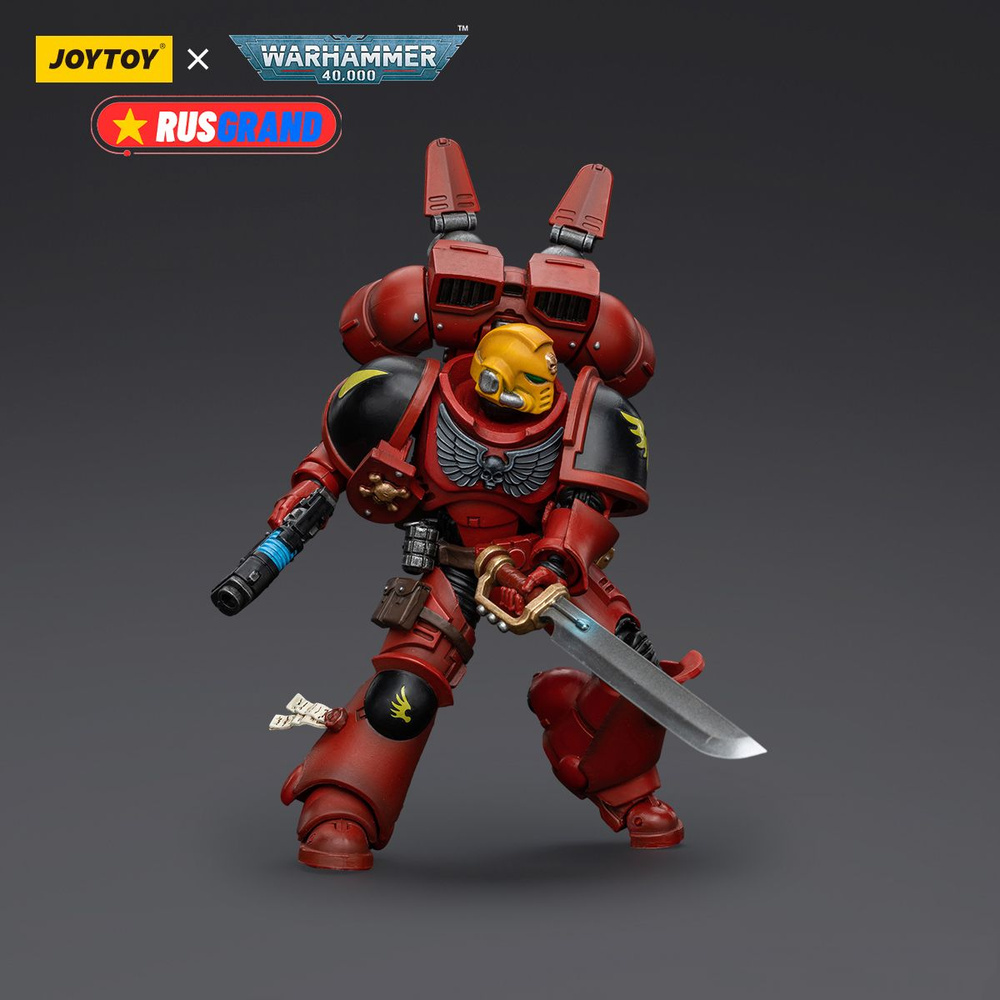 Подвижная фигурка JOYTOY Warhammer 40000 Blood Angels Jump Pack ...
