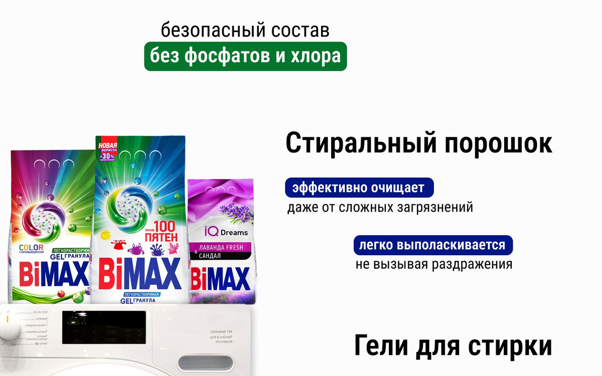 Стиральный порошок BiMax Лаванда Автомат, 20 стирок, 3 кг купить на OZON по низкой цене (255101074)