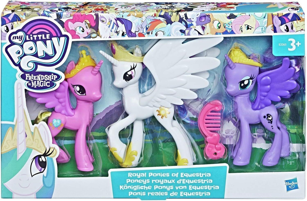 My Little Pony, Фигурки королевских пони из Эквестрии купить на OZON по ...
