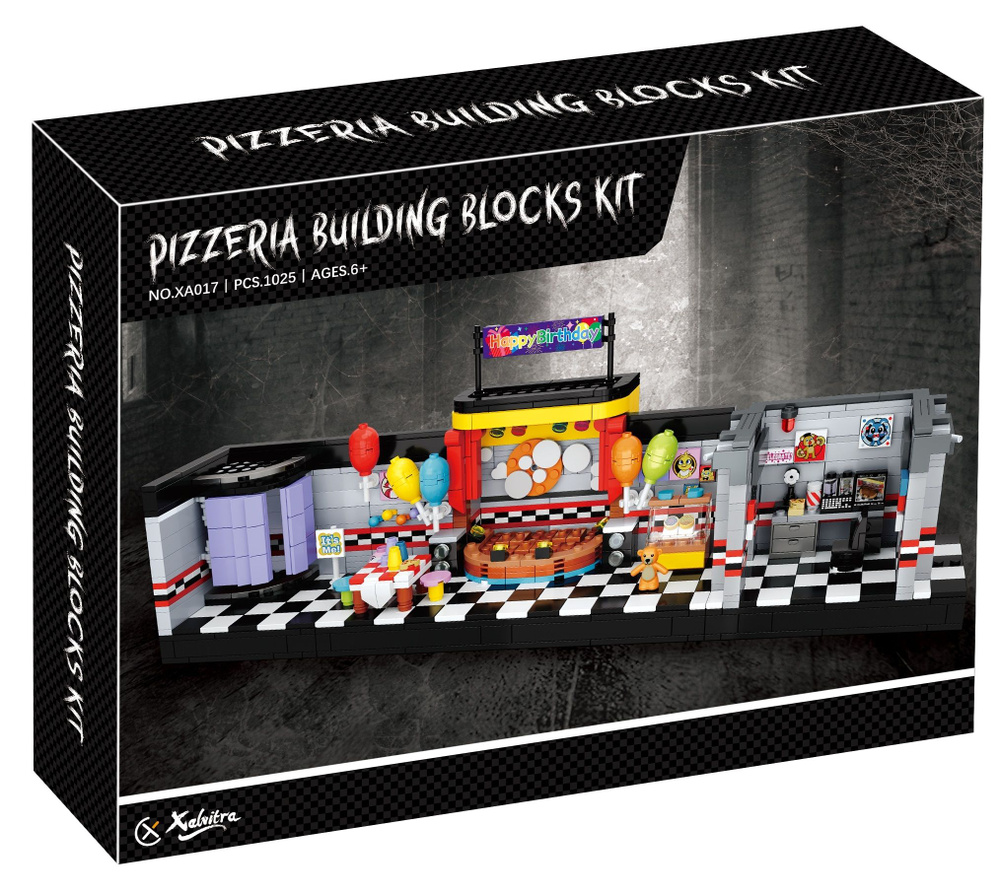 Конструктор Аниматроники ФНАФ Сцена Пиццерии / Пять ночей у Фредди FNAF ...