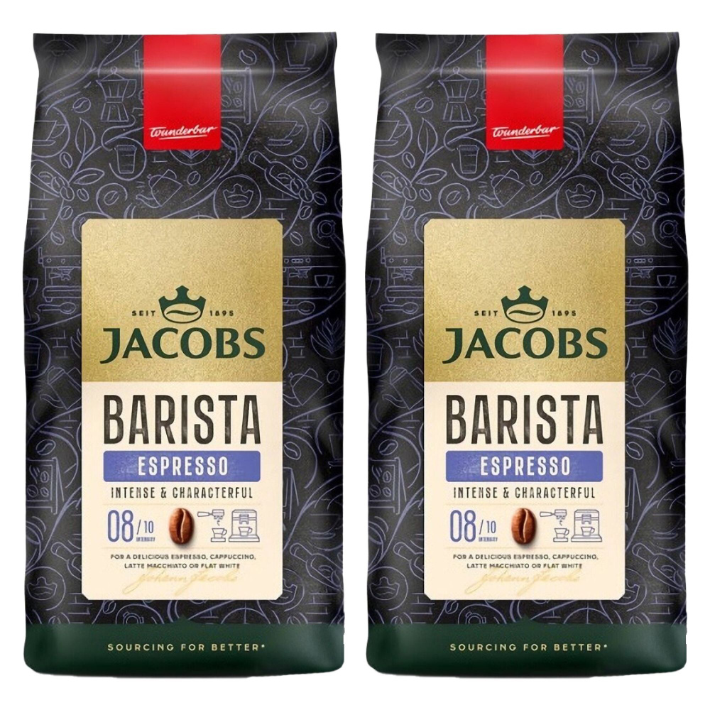 JACOBS Barista Editions Espresso 2 x 1 кг бобов купить на OZON по ...