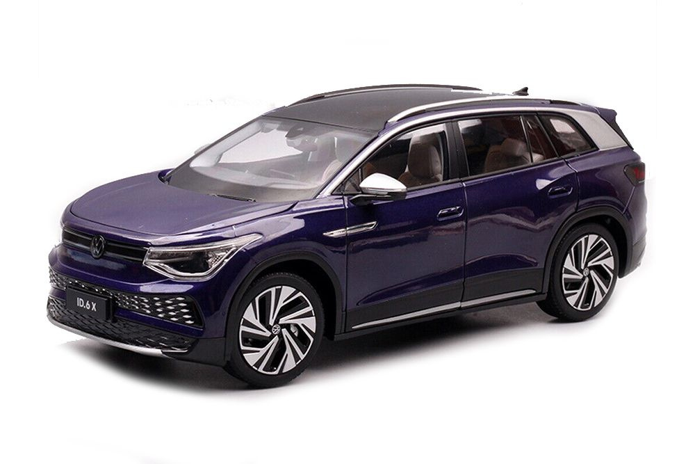 Модель коллекционная Vw volkswagen ID.6X 2024 violet / фольксваген айди ...
