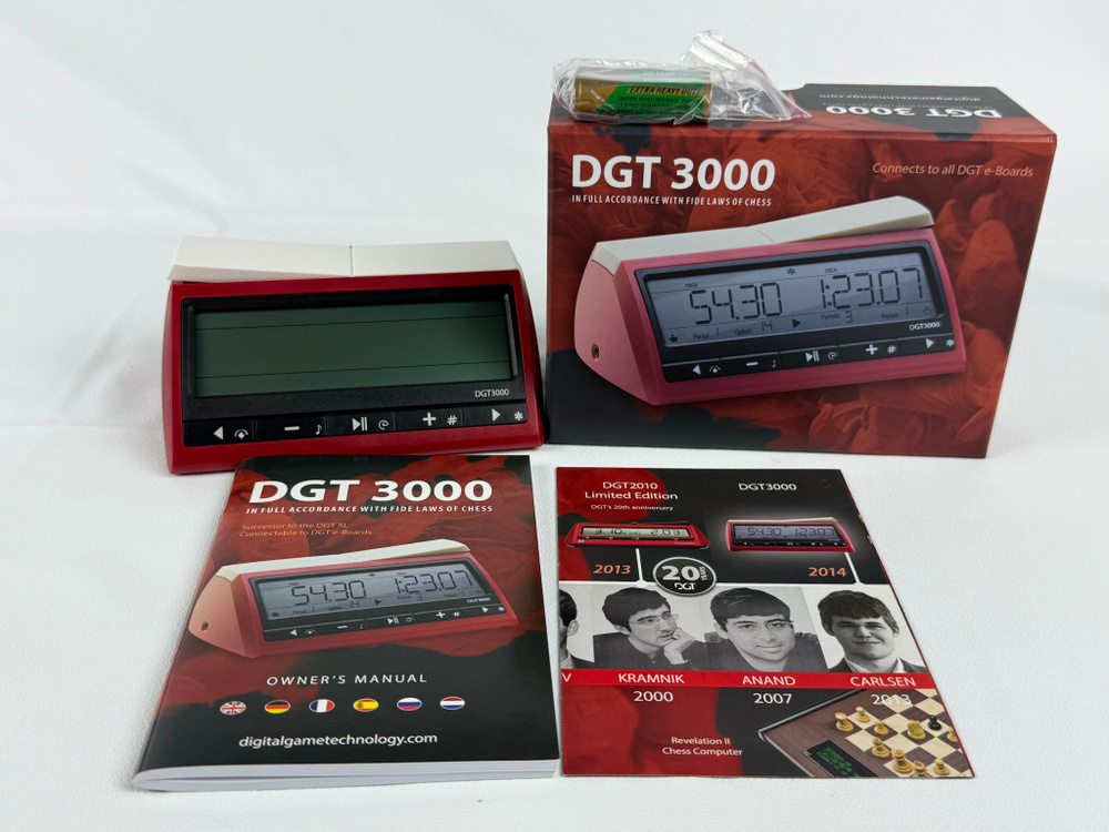 Шахматные часы DGT 3000 купить на OZON по низкой цене в Казахстане ...