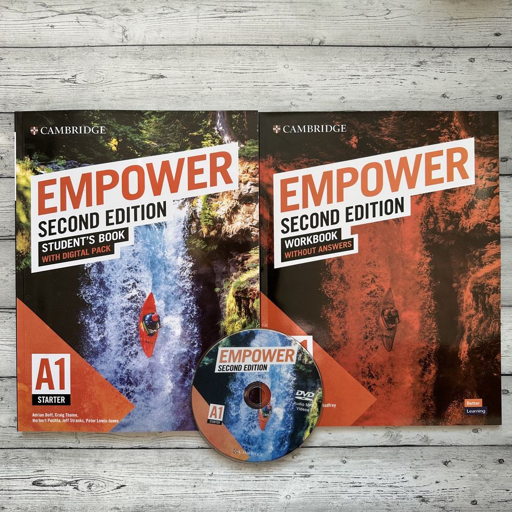 Empower A1 second edition (2nd edition) starter, учебник, рабочая ...
