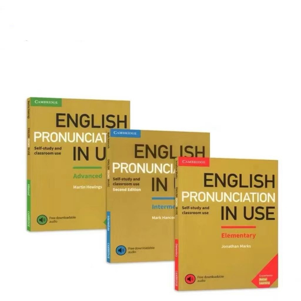English Pronunciation in Use Elementary/Intermediate/Advanced - купить ...