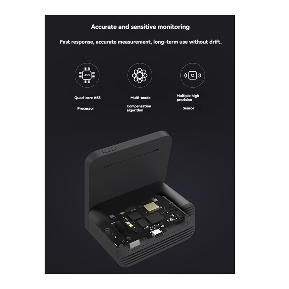Air Monitor 2 интеллектуальный сенсорный экран, датчик температуры и ...