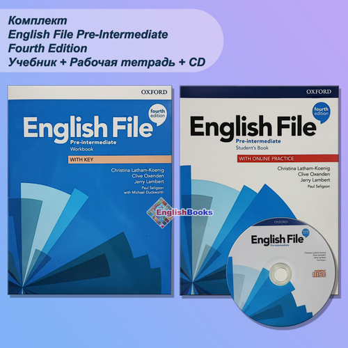 English File Pre Intermediate 4Th Edition купить на OZON по низкой цене ...