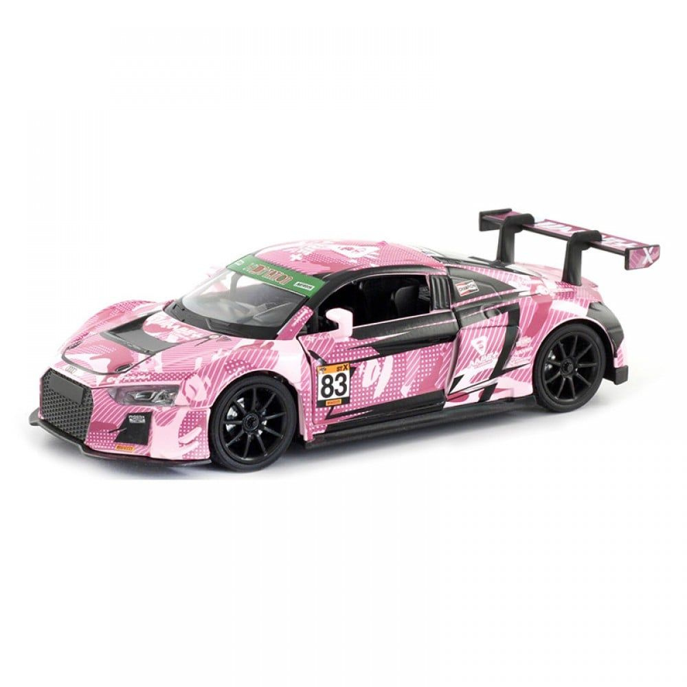 Машинка Tiny RMZ HOBBY 1/32 Audi R8 LMS 2015 #83 AAPE Pink Pull Back ...