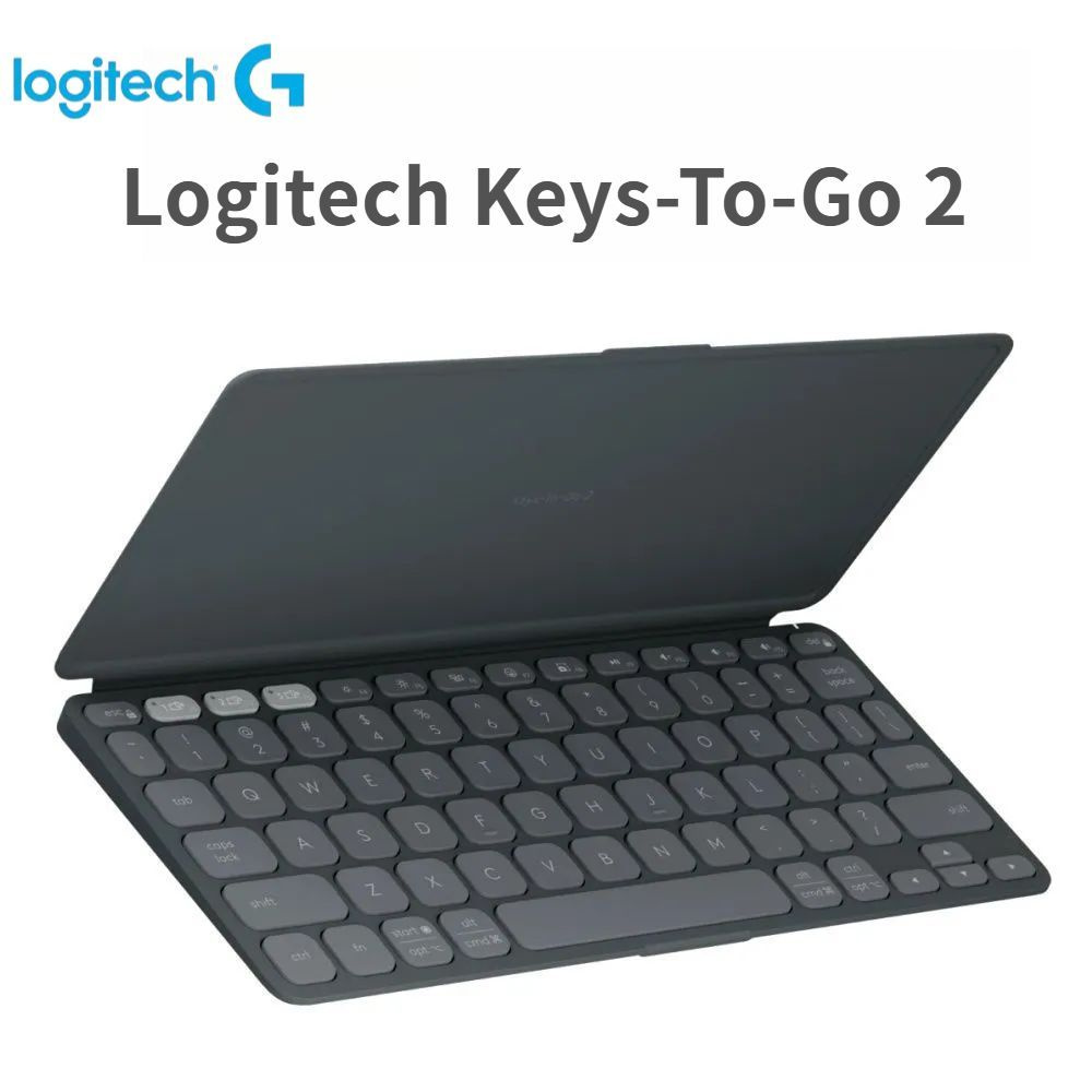 Logitech Клавиатура беспроводная Keys-To-Go 2, Английская раскладка ...
