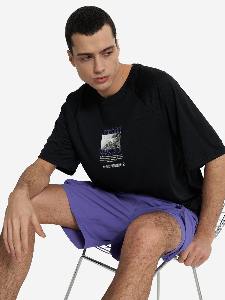 Футболка Мужской Termit черный, размер 56, 58 Полиэстер Спортивный Бангладеш купить c доставкой ...