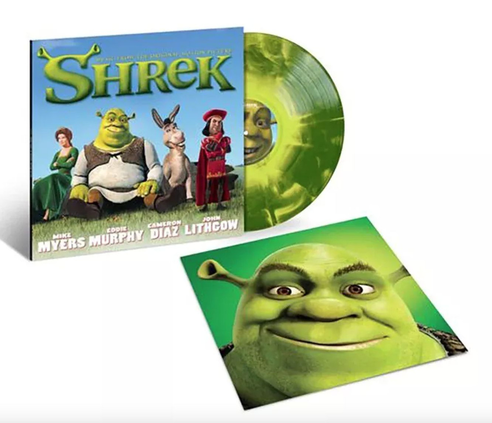 Shrek Music Songs OST (5000шт в мире Swamp Green USA Limited Soundtrack ...