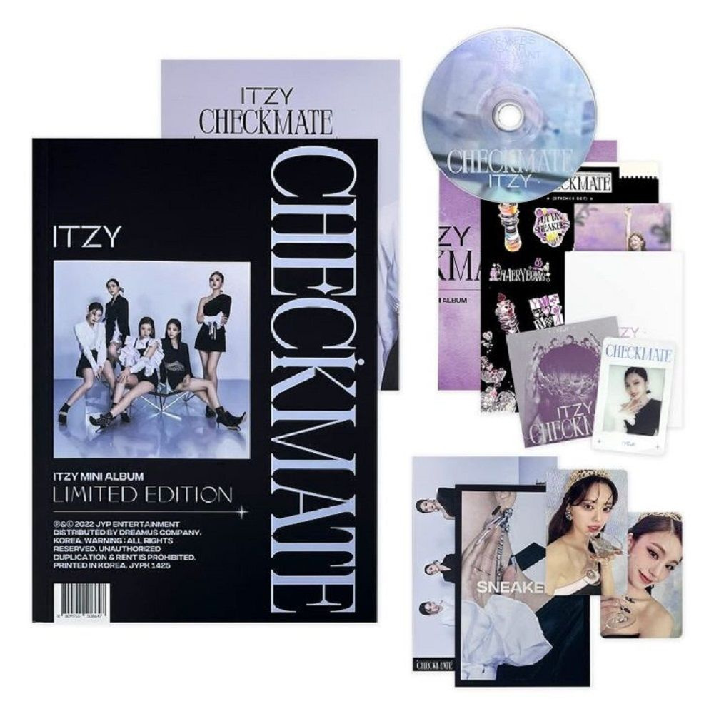 CD K-pop альбом Itzy - Checkmate (Limited Edition) - купить по низким ценам в интернет-магазине ...