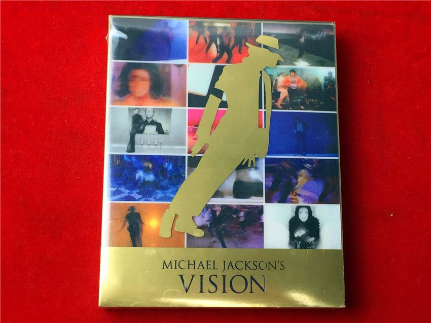 DVD Michael Jackson Vision 3DVD настоящий Герметичная упаковка ...