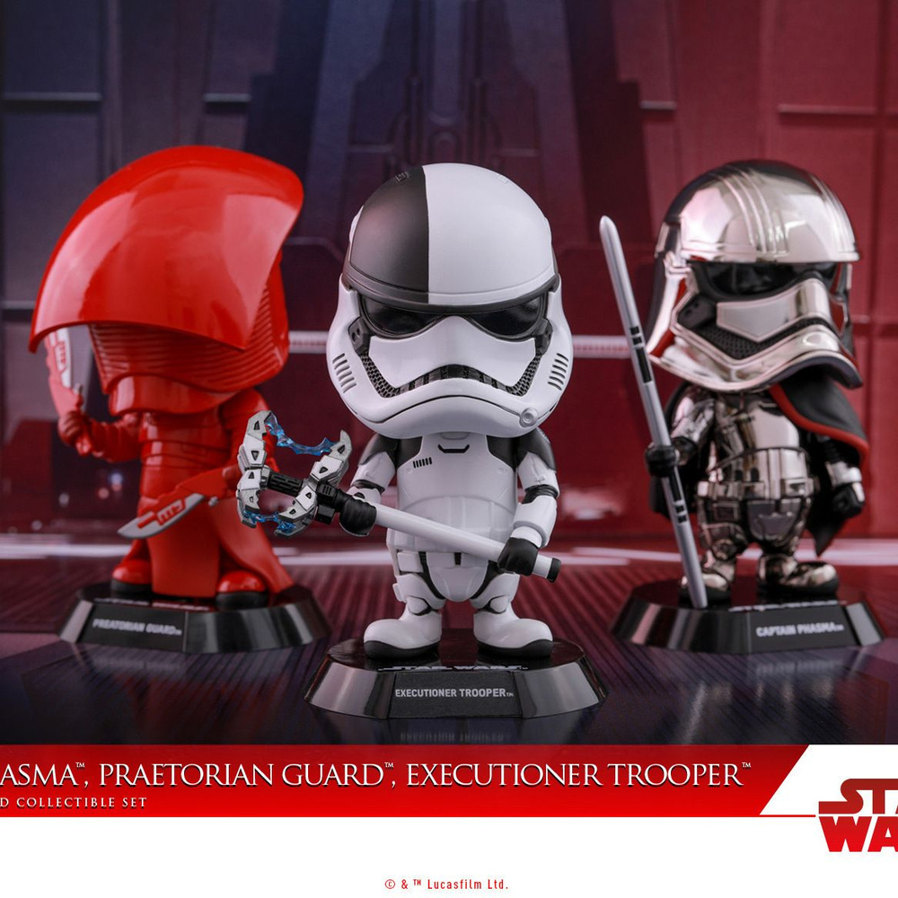 Фигурка Hot Toys Cosbaby (S) Star Wars Captain Phasma & Praetorian ...