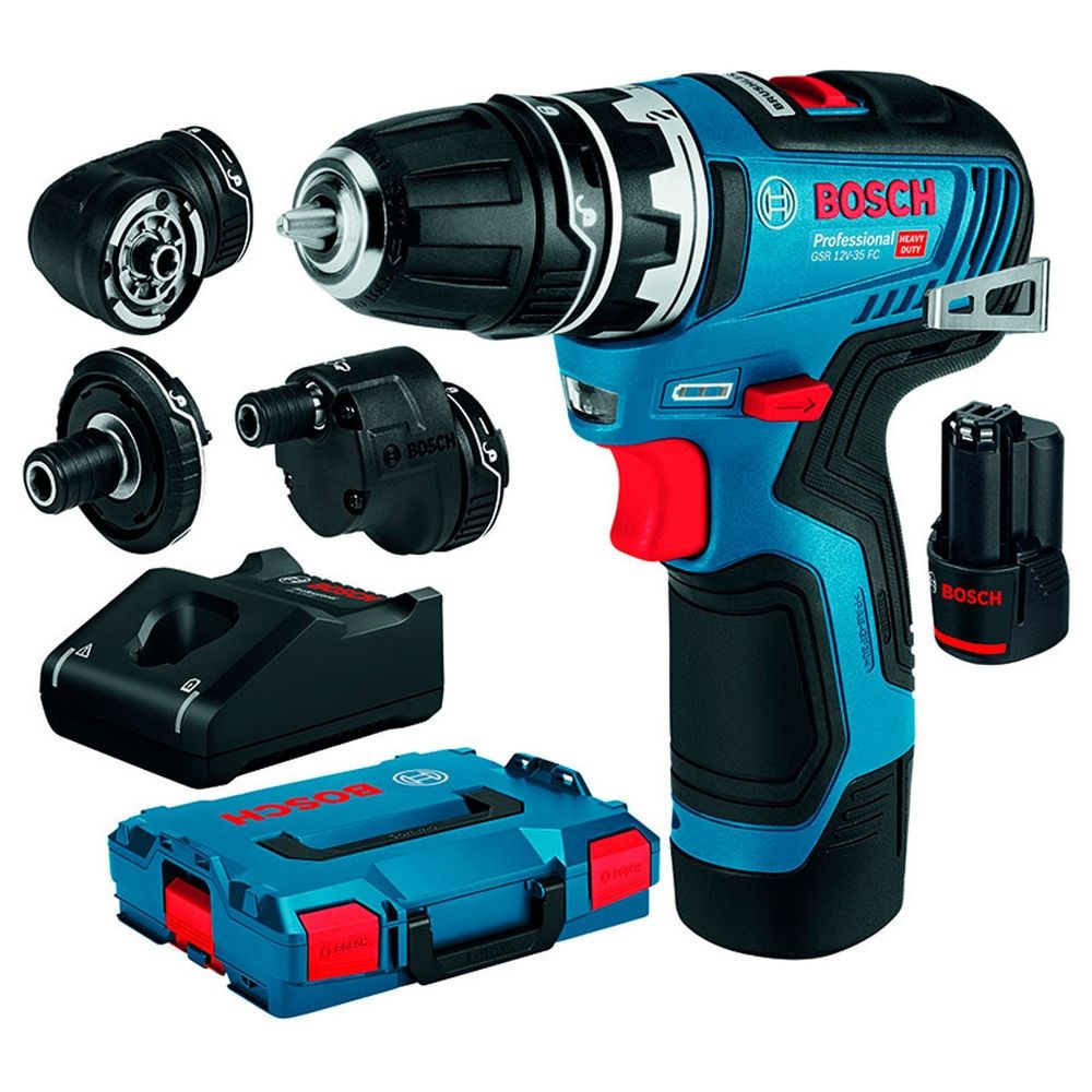 Аккумуляторная дрель-шуруповёрт Bosch GSR 12V-35 FC 06019H3000 купить ...
